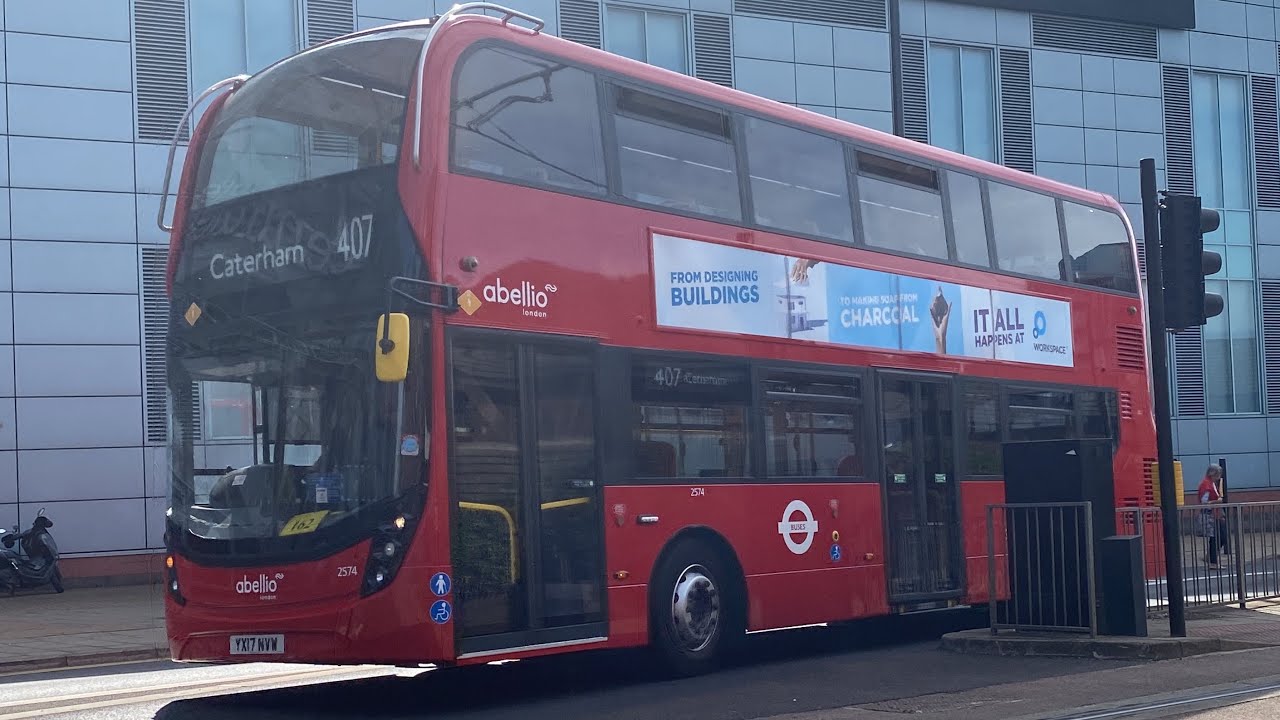 **NEWLY REFURBISHED** ADL Enviro400MMC Abellio London 2574 Route 407 ...