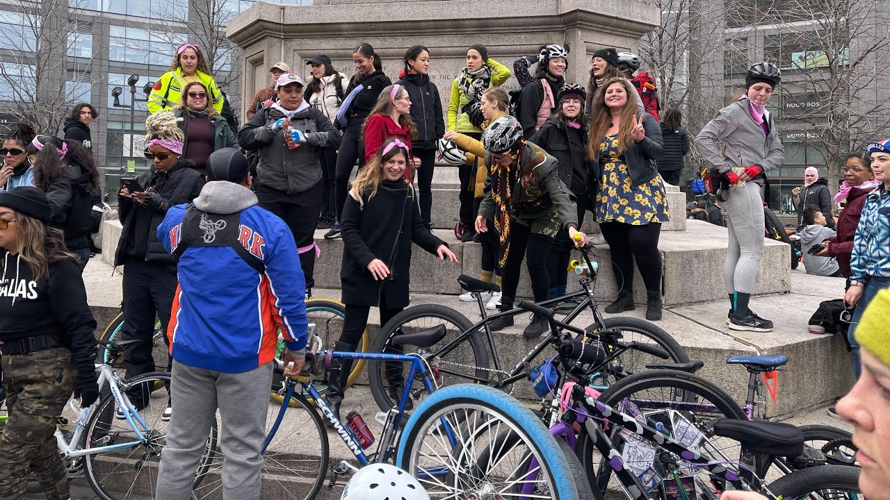 Ladies Of Bike Life Ride Out :NYC RIDING 3-12-23 PT.01 - YouTube