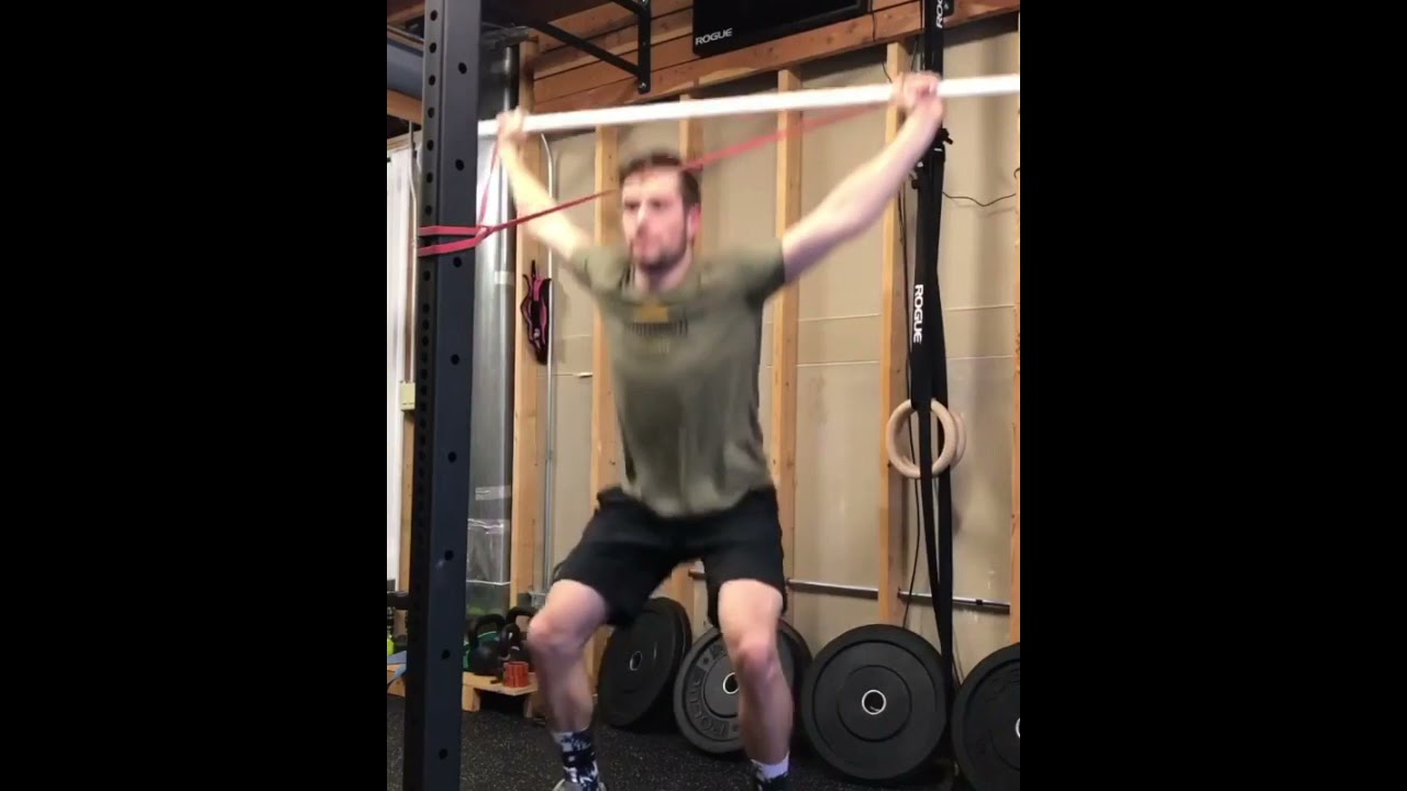Overhead Squat Regression | Rehab Lab - YouTube