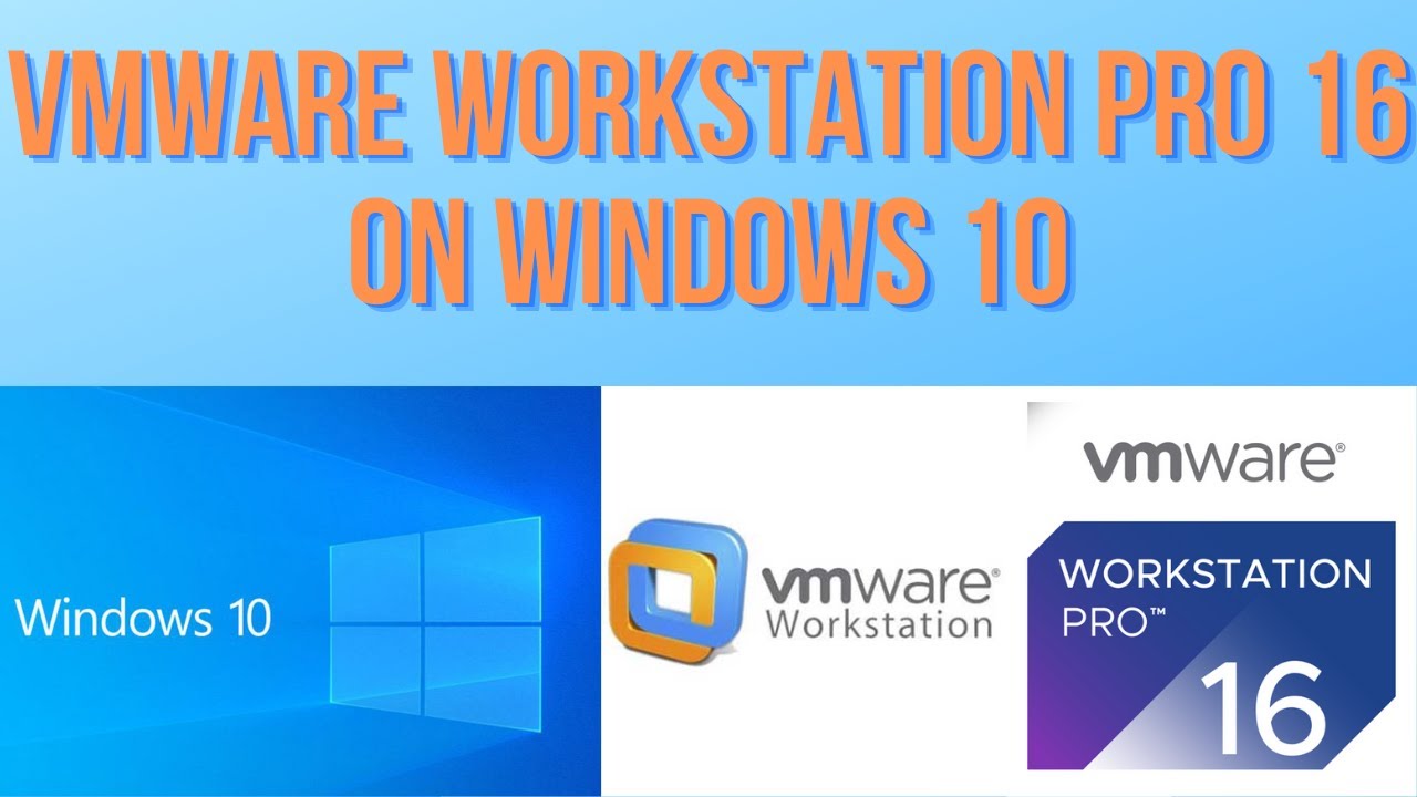 Install VMware Workstation on Windows 10 - YouTube