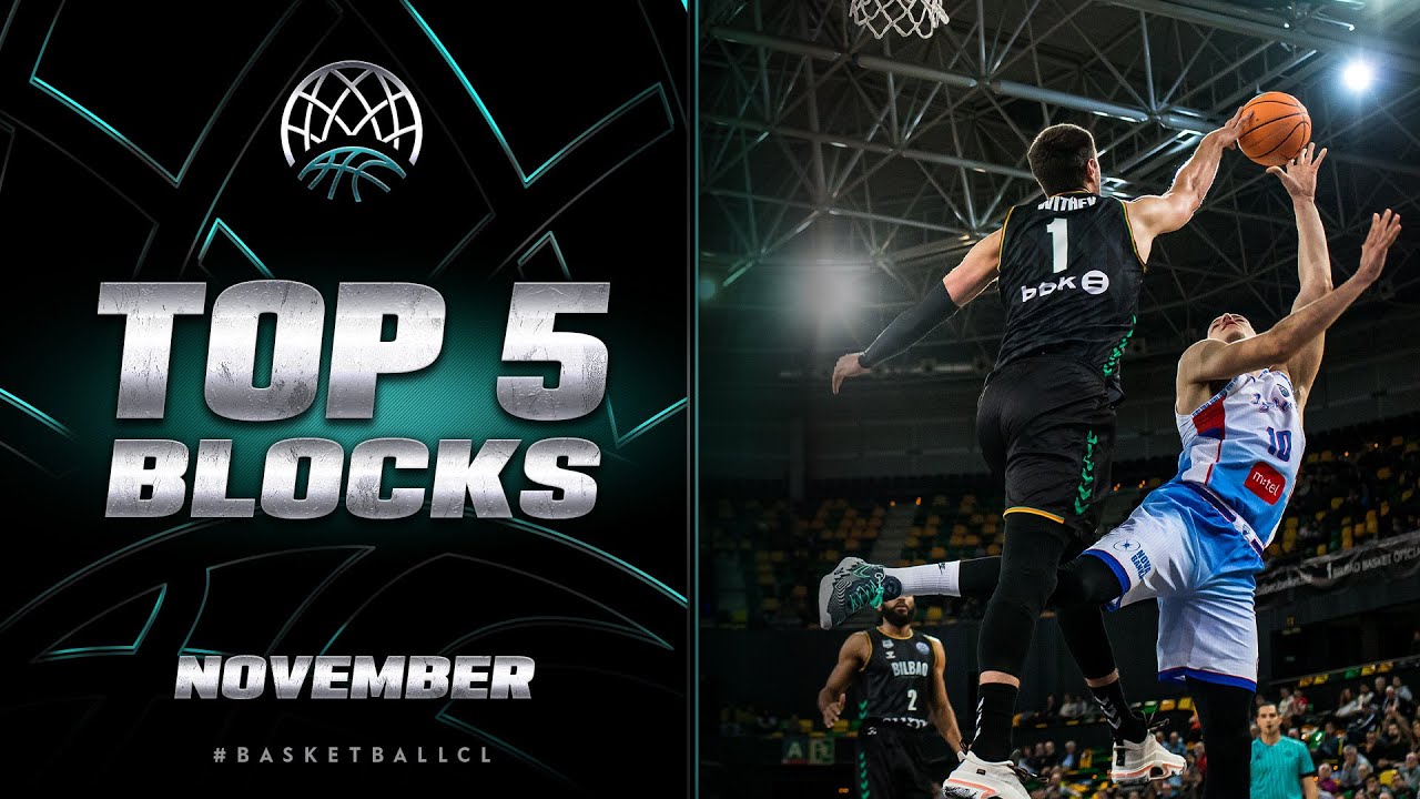 TOP 5 BLOCKS | November | Basketball Champions League 2022-23 - YouTube