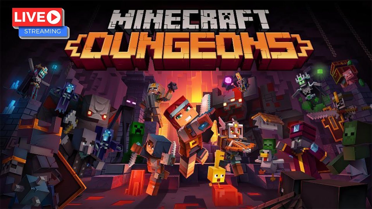 Minecraft Dungeons | GAMEPLAY | LIVE STREAM - YouTube