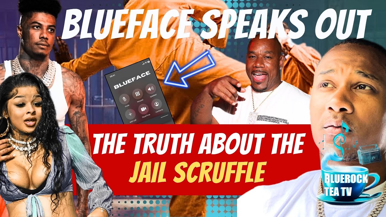 Blueface tells TRUTH about jail scruffle | Jail Q&A | Chrisean Rock ...