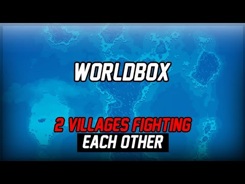 two villages fighting !! | Worldbox - YouTube