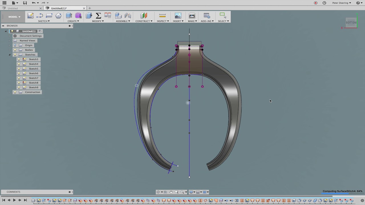 Fuison 360 - Cooling Fan Duct - YouTube