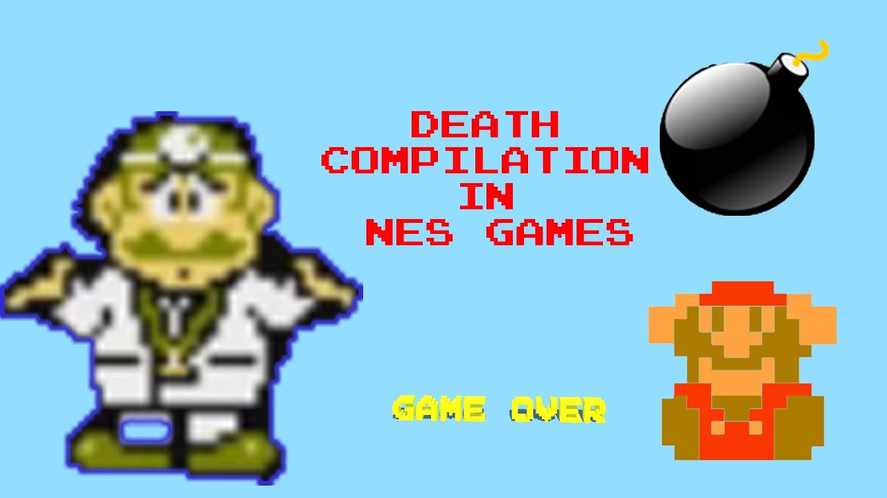NES games player death compilation - YouTube