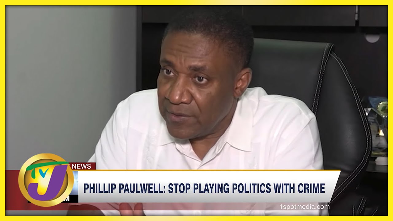 Phillip Paulwell: Stop Playing Politics with Crime | TVJ News - YouTube