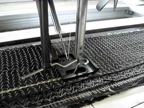 Carbon-fiber / composite stitching - Kuka KR100 L80 HA - YouTube