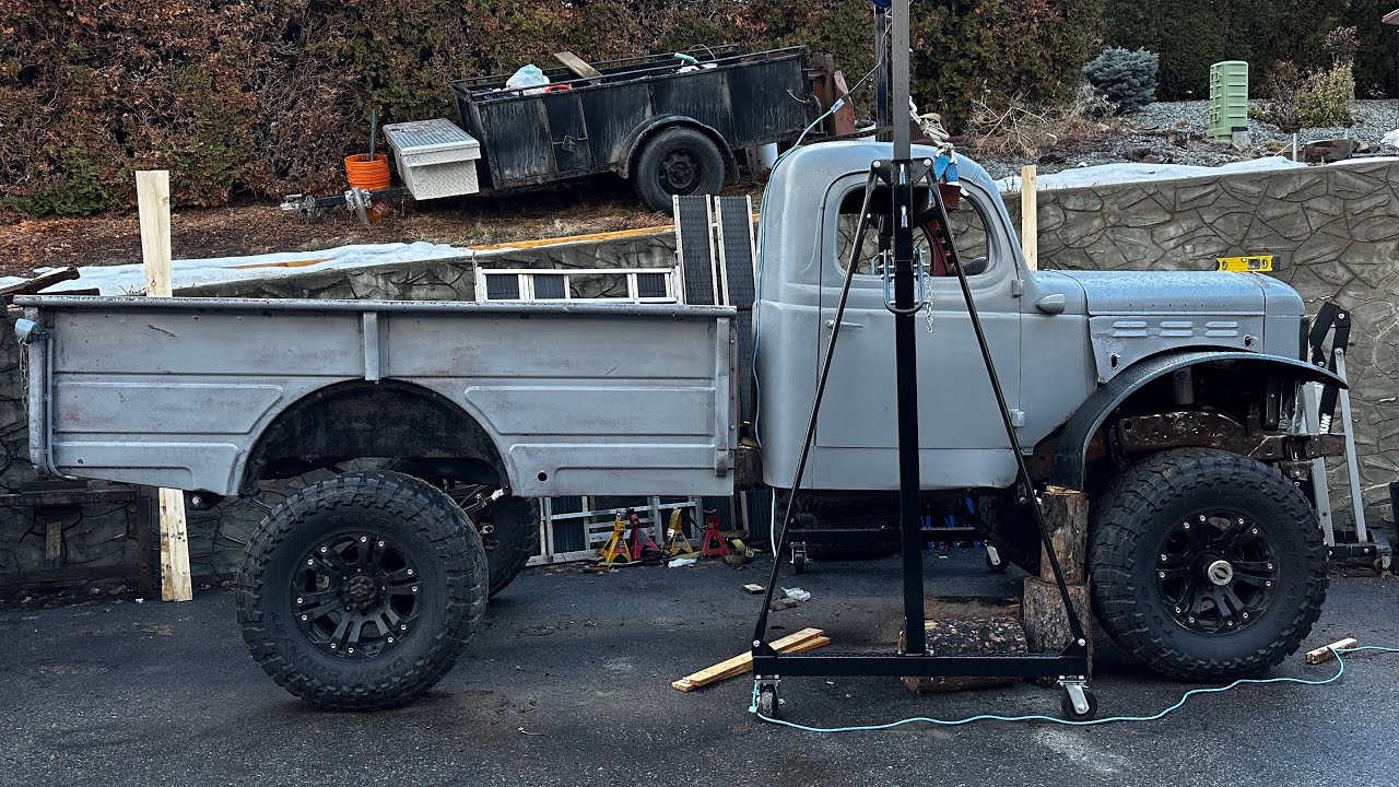 Part 2. Power Wagon body alignment - YouTube