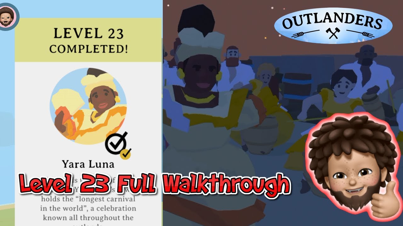 Outlanders - level 23 Yara Luna walkthrough | Apple Arcade - YouTube