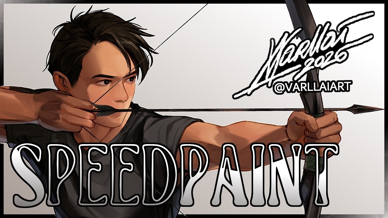 Archer SPEEDPAINT From Sketch to Finish Video / VarllaiArt / Paint Tool ...