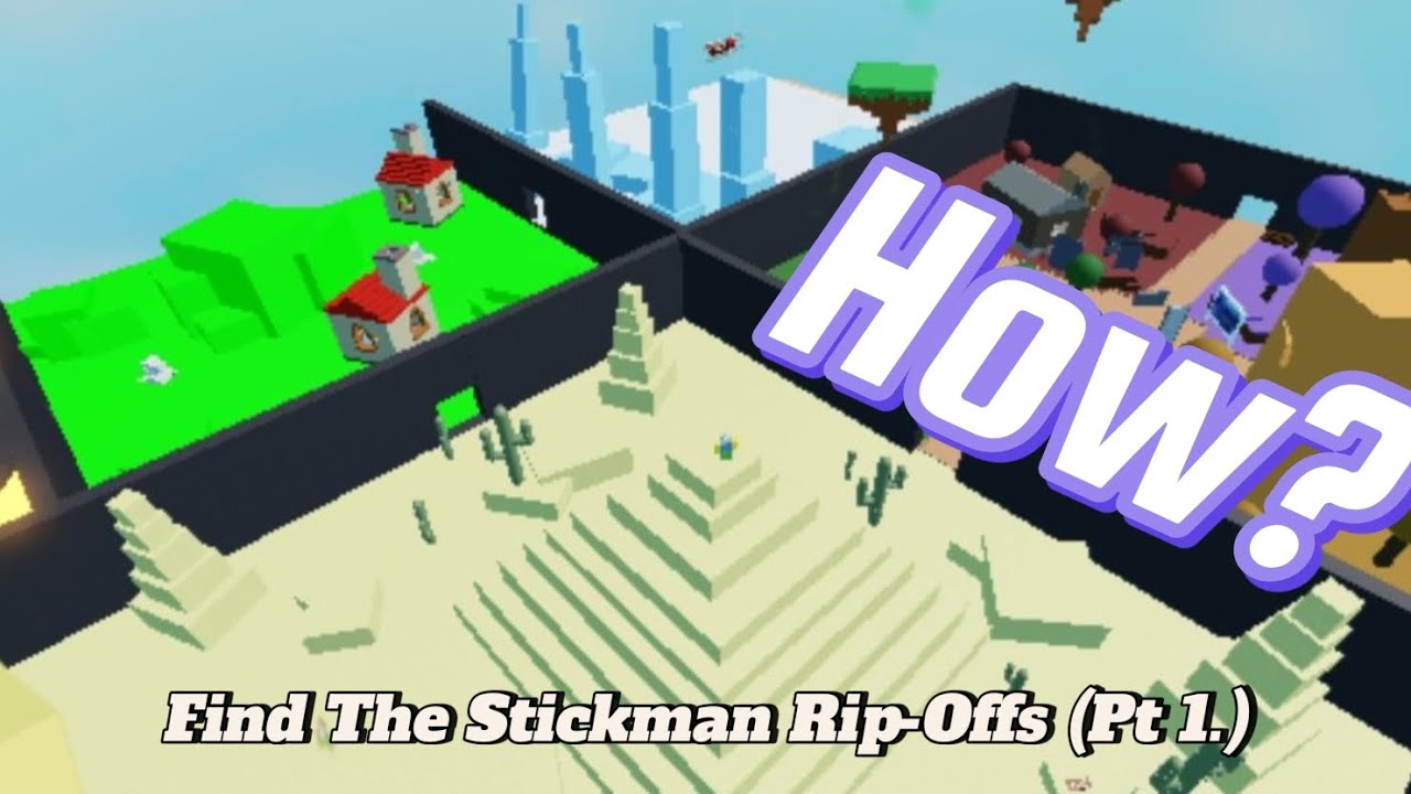 Find The Stickman Rip-offs (Pt 1.) - YouTube