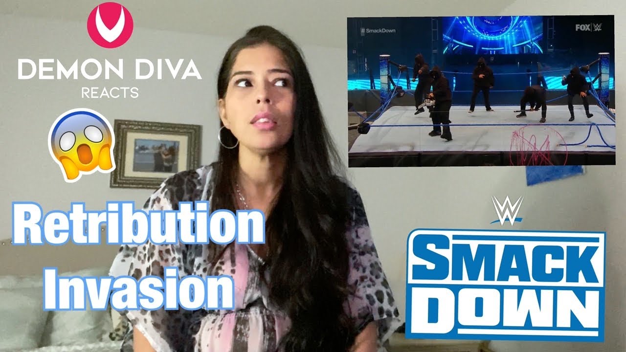 Demon Diva Reacts | Retribution Invades Smackdown - YouTube