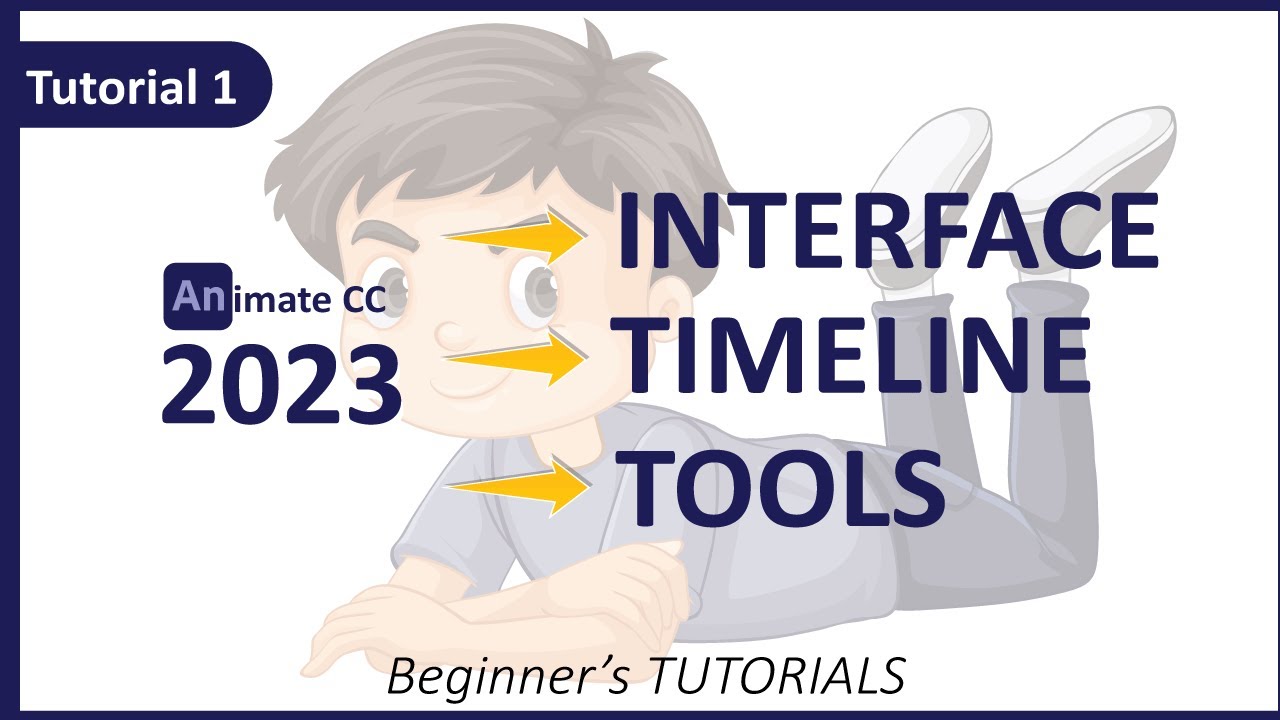 Timeline | Interface | Tools | Adobe Animate CC 2023 | English - YouTube