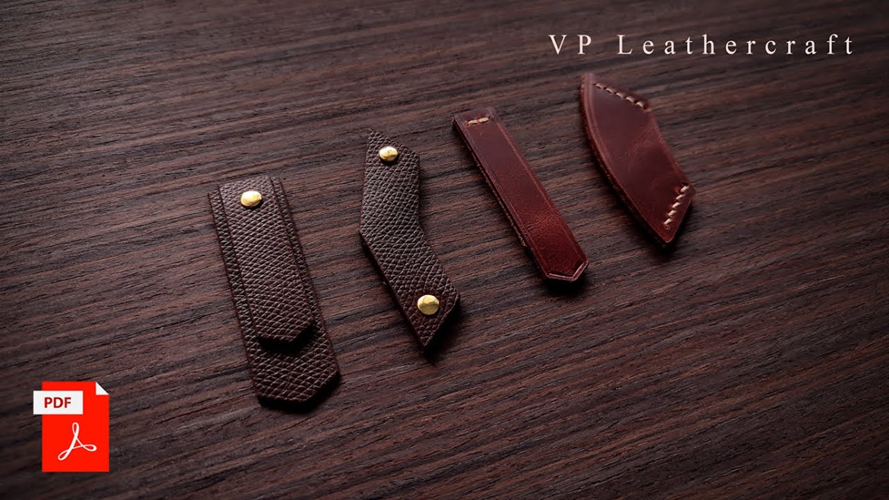 Bookmarks. Monetizing Leather Scraps / FREE PATTERN - YouTube