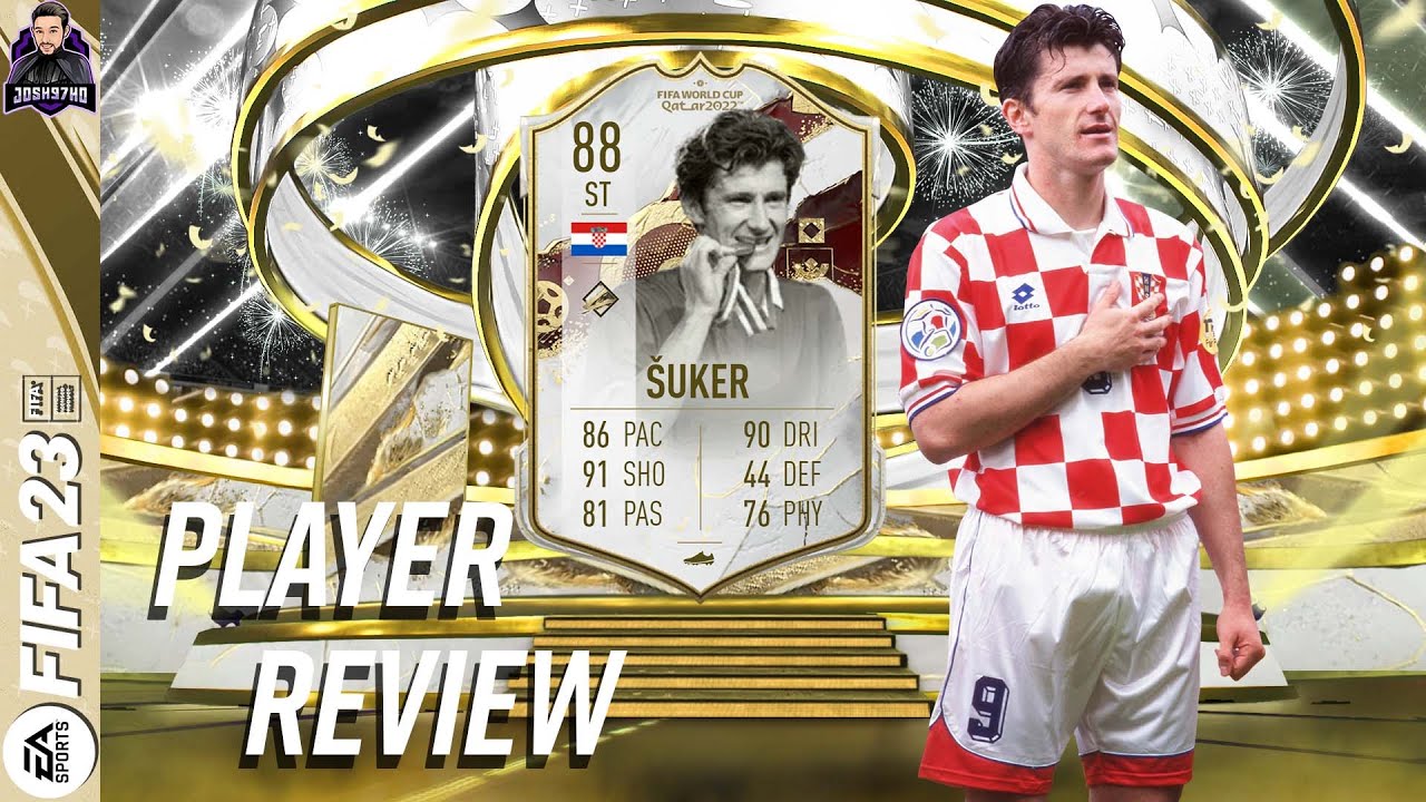 THE MOST UNDERRATED ICON STRIKER IN FIFA? 88 WORLD CUP ICON DAVOR SUKER ...