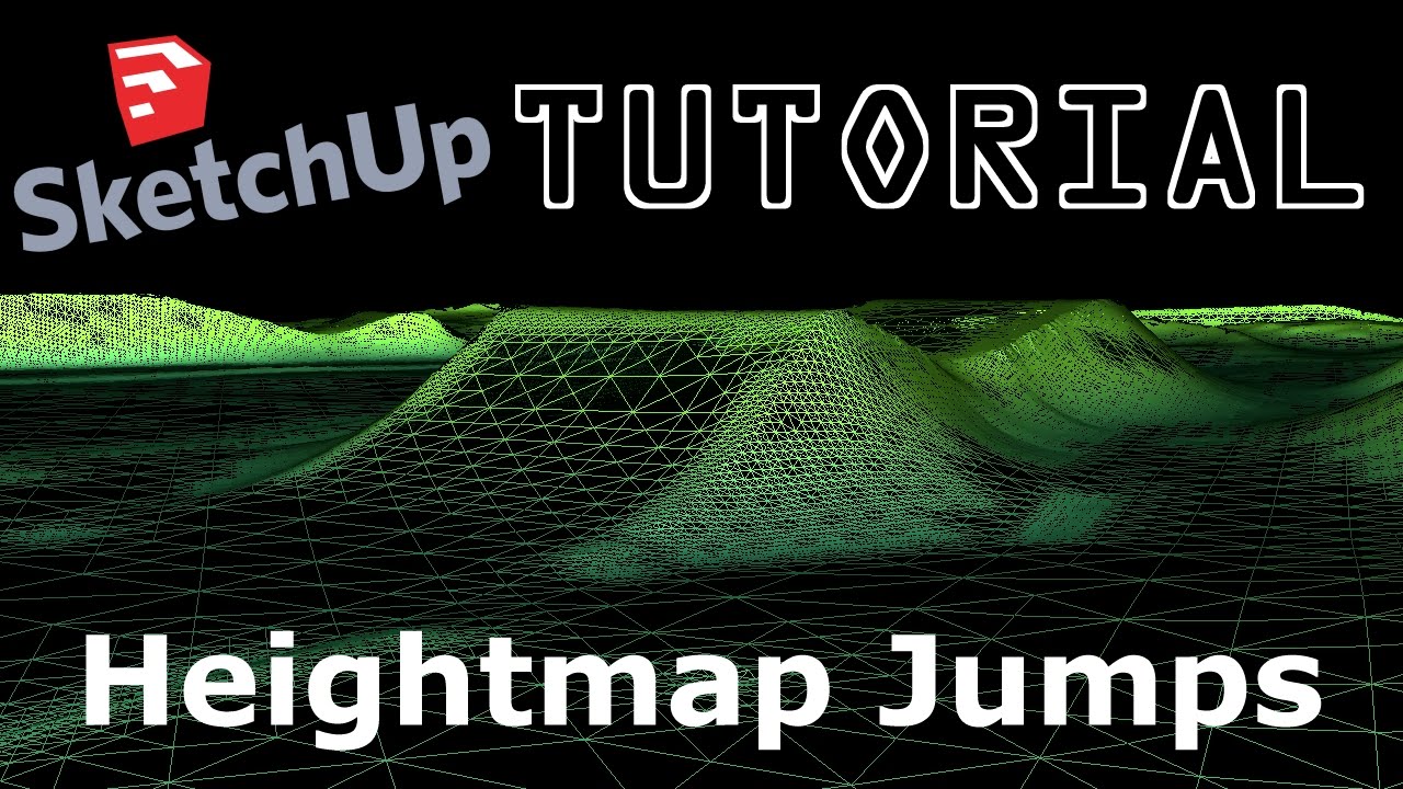 SketchUp - Creating Heightmap Jumps - YouTube