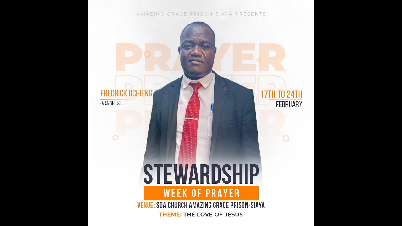 STEWARDSHIP WEEK OF PRAYER// day 5 //AMAZING GRACE SDA CHURCH - YouTube