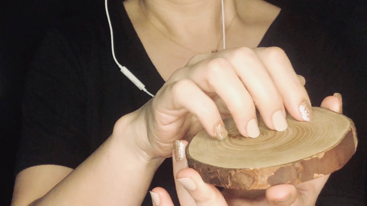 [ASMR] 손톱 나무 태핑 | 팅글 20분 | Wood triggers | Wood tapping | No talking ...