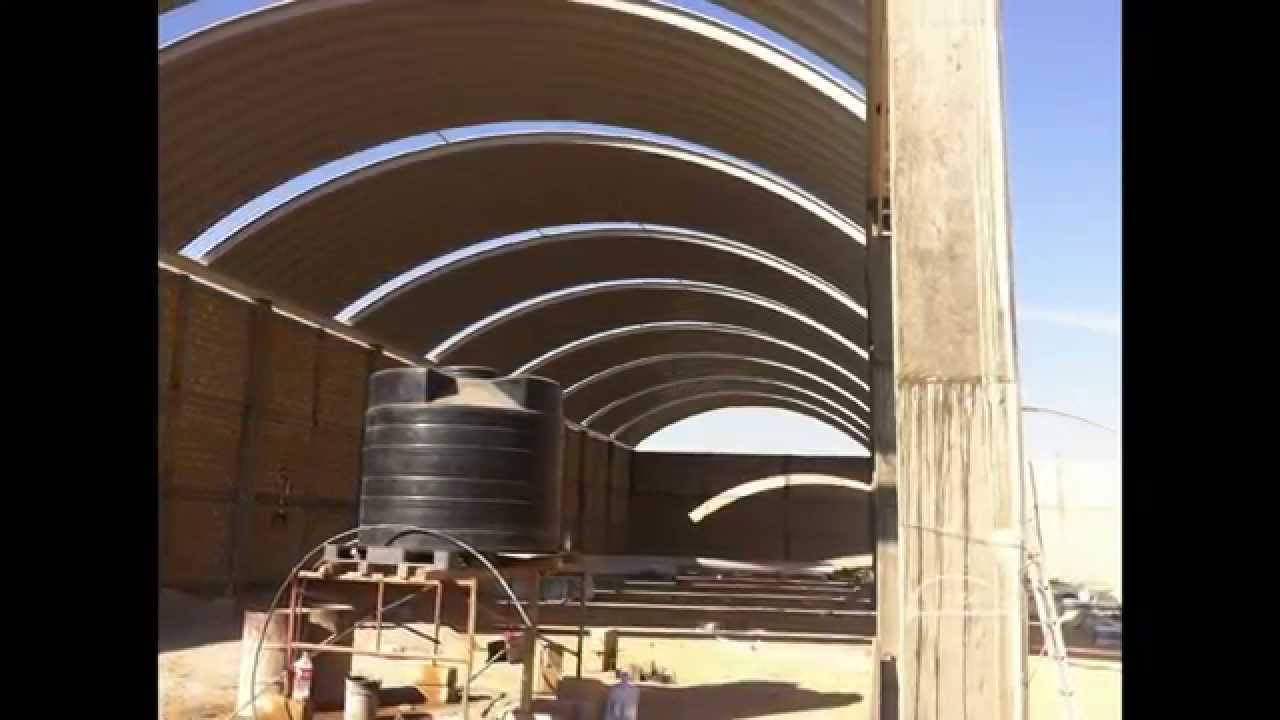 Arcotecho, techos autosoportantes, techos curvos, techos sin estructura ...