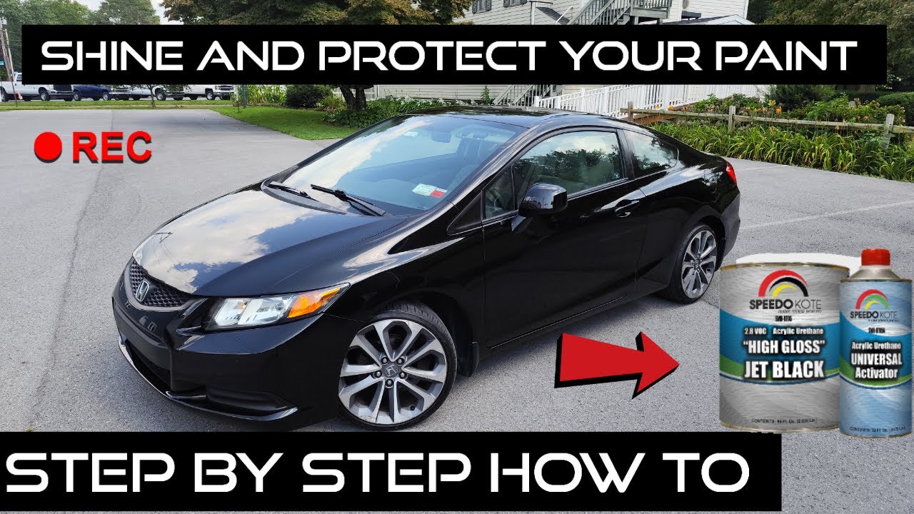 How to shine and protect your paint - YouTube