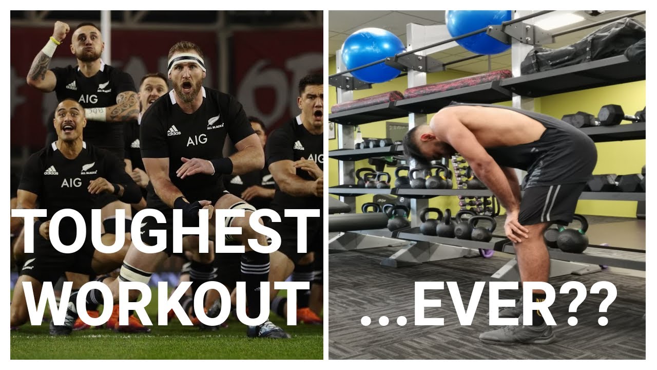 The All Blacks workout (New Zealand men's rugby) - YouTube