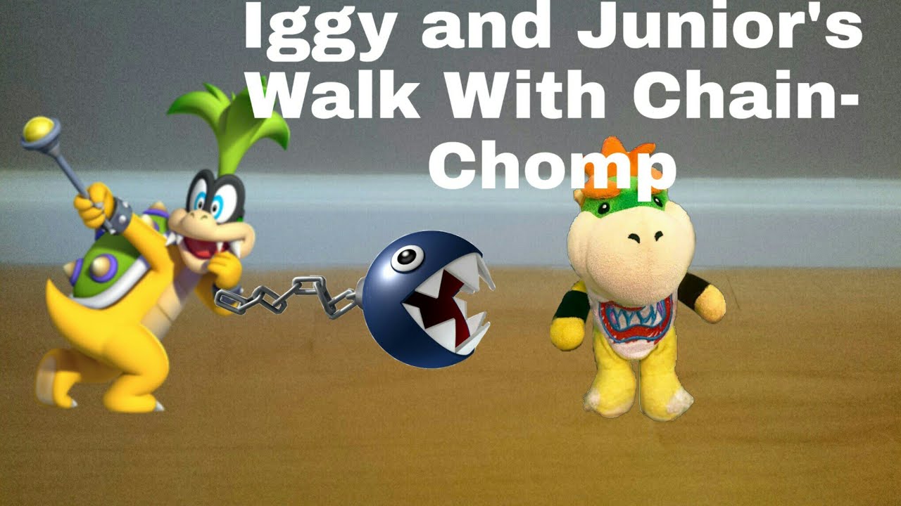 Iggy and Junior's Walk With Chain-Chomp! - Iggy Fan #1 - YouTube
