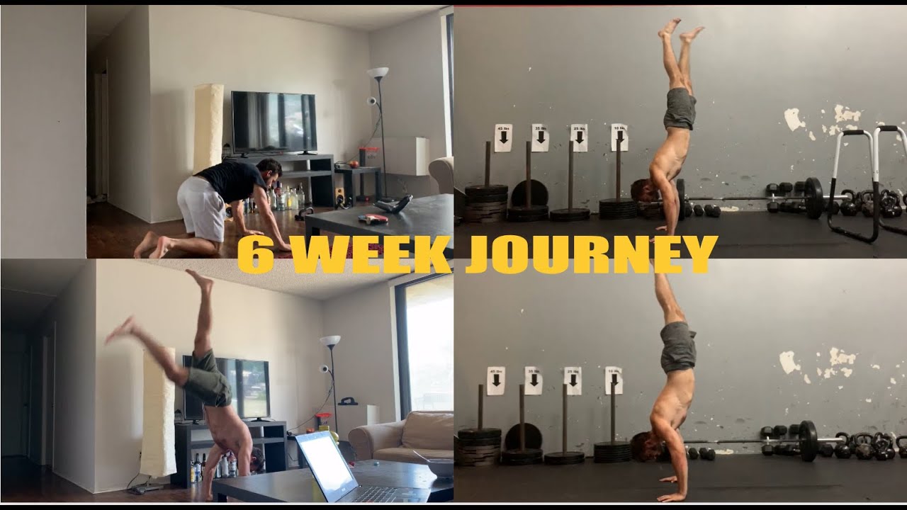 6 Week Crazy Handstand Progression | 0 to 45 Seconds | Calisthenics ...