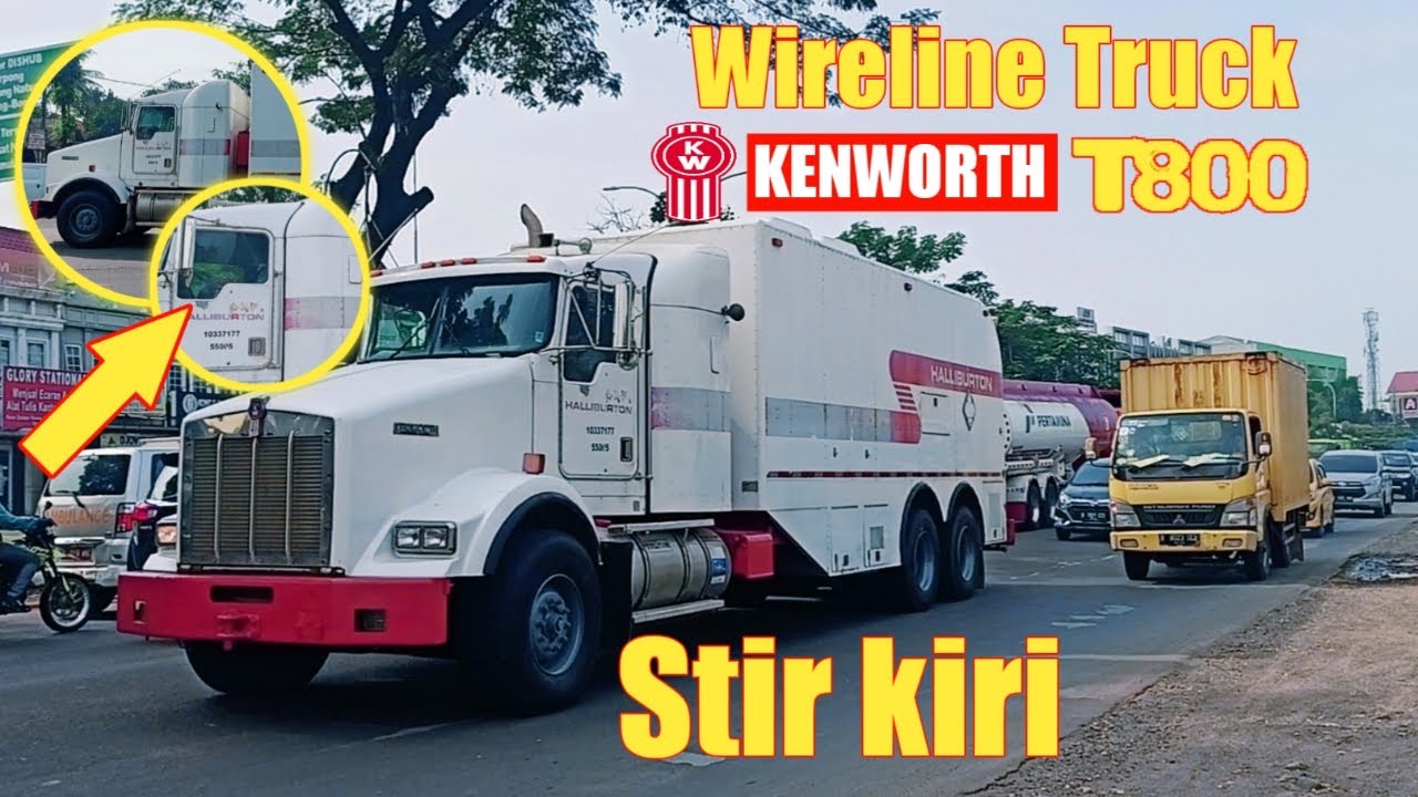 TRUCK AMERIKA!! Wireline Truck Kenworth T800 Stir Kiri Unit PT ...