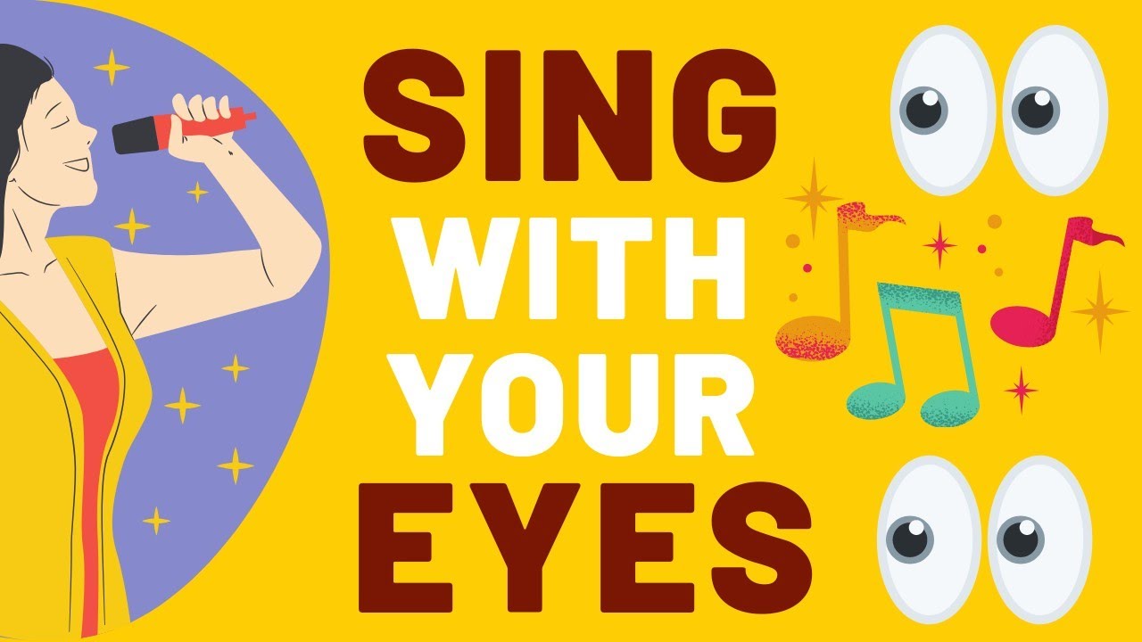 How Singers Should SING With The EYES Part 1 - YouTube