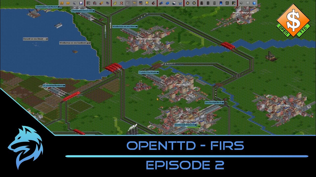 OpenTTD - FIRS - Episode 2 - YouTube