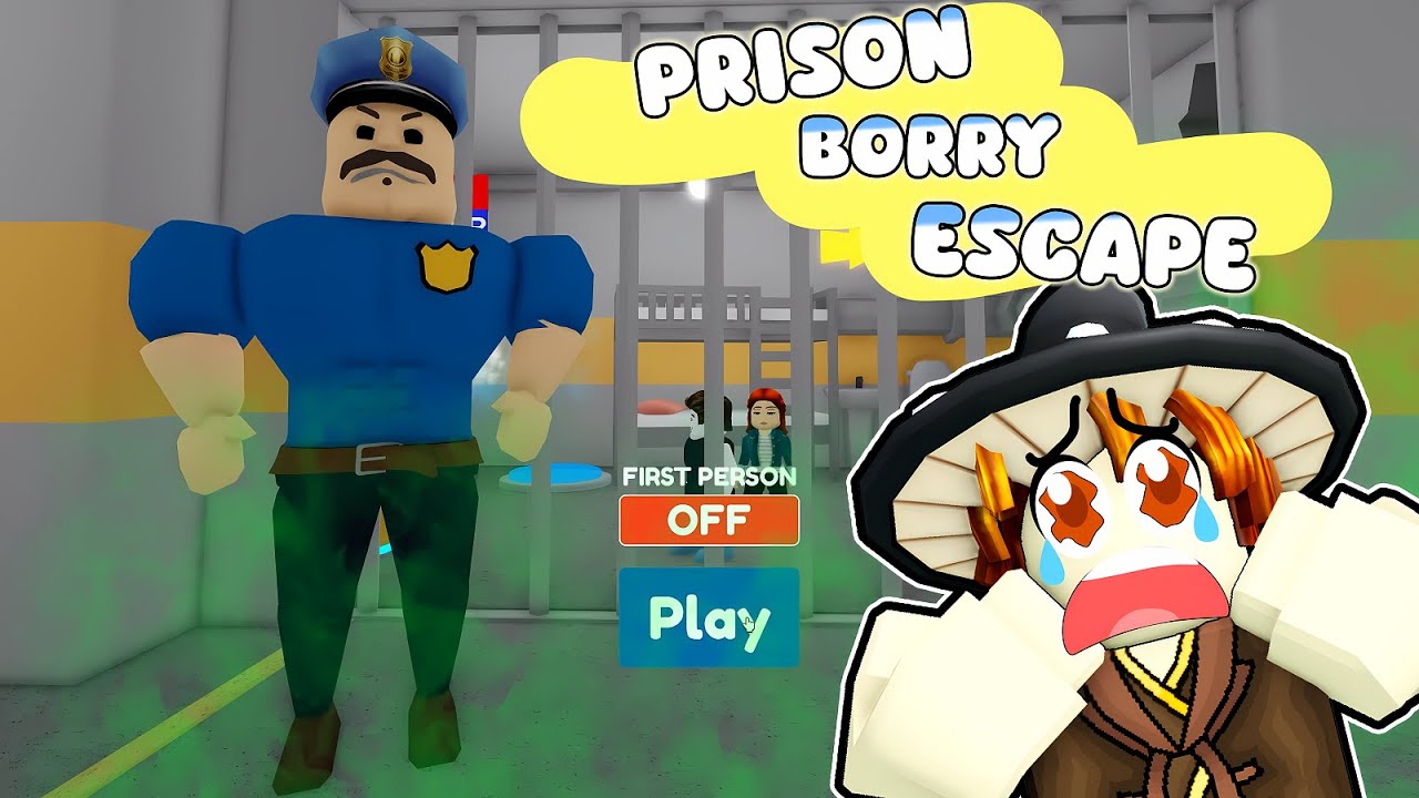 PRISON BORRY ESCAPE OBBY IN ROBLOX | Roblox - YouTube