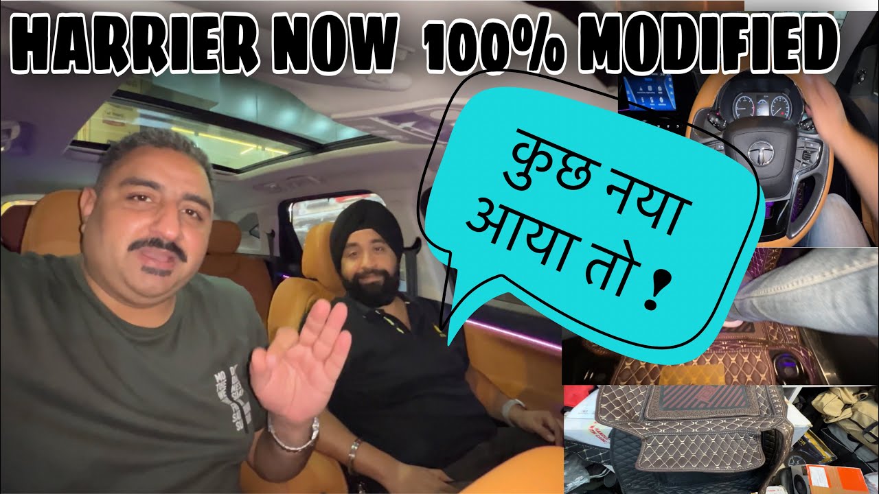 HARRIER ALL MODIFICATIONS / ACCESSORIES DONE | Cost details of ...