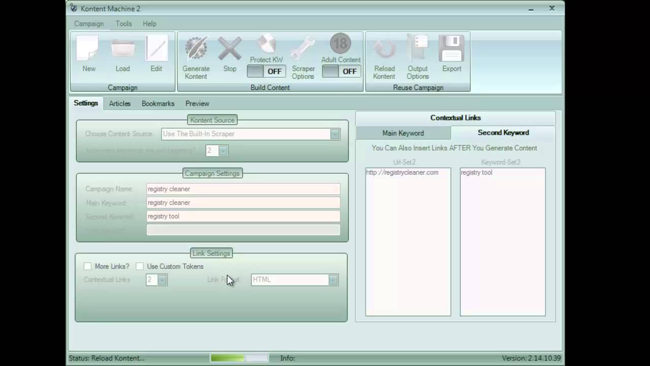 Kontent Machine - Adding Contextual Links - YouTube