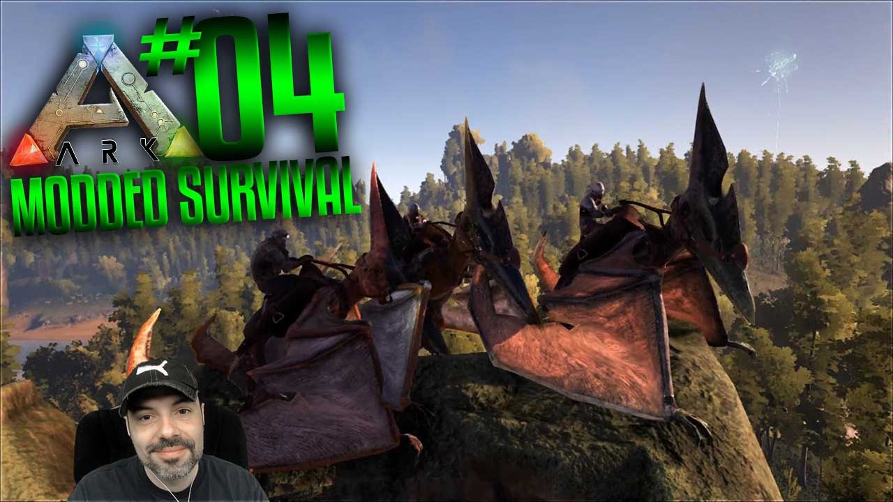 Ark Modded Survival Gameplay - S2 Ep 4 - ARK BUSH PEOPLE BOAT LOOTING ...