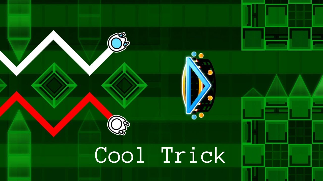 Cool Trick // Old Impossible Level // Geometry Dash - YouTube