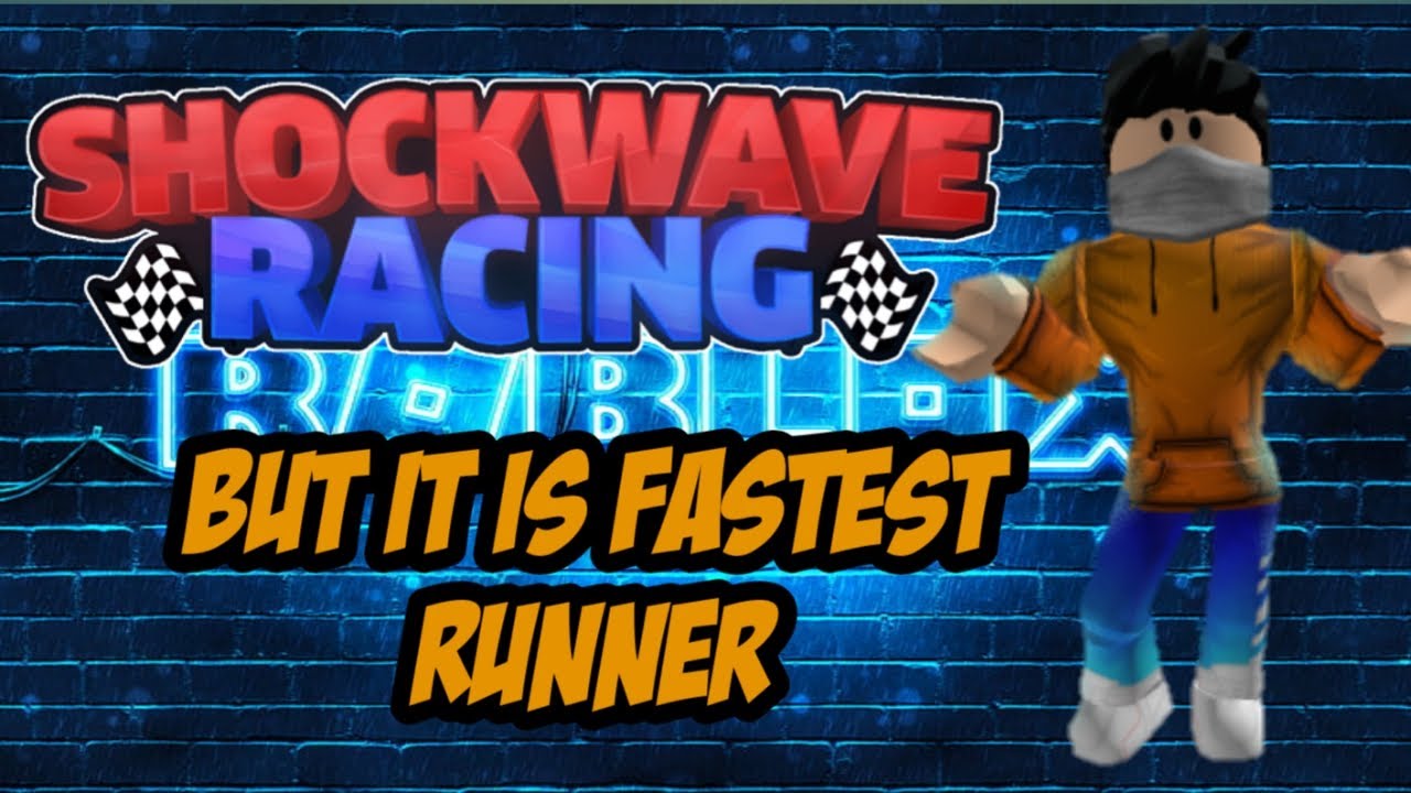 Playing Shockwave Racing 🏁 to beat fastest runner | Joachimprking - YouTube
