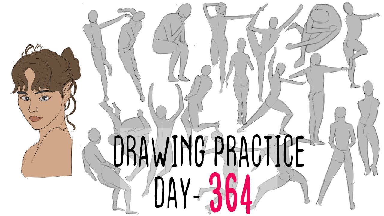 Daily Drawing Practice Part 364 - YouTube