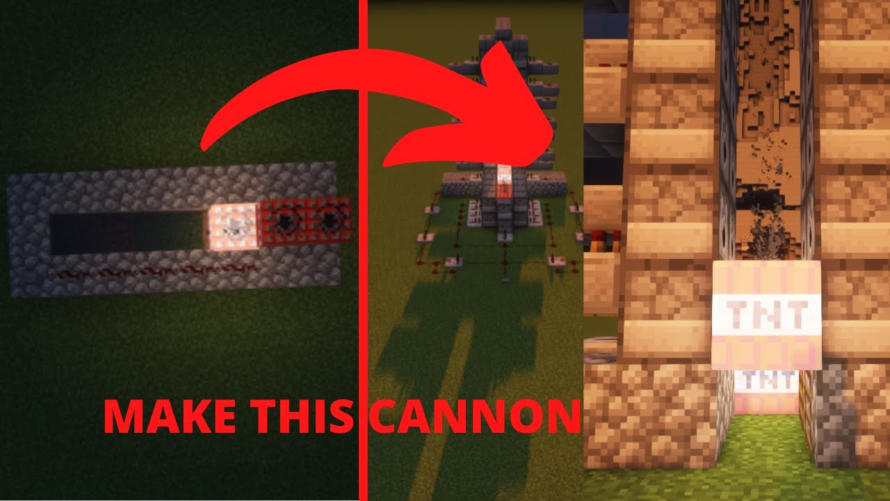 STOP building this TnT cannon... (Minecraft tutorial for Redstone ...