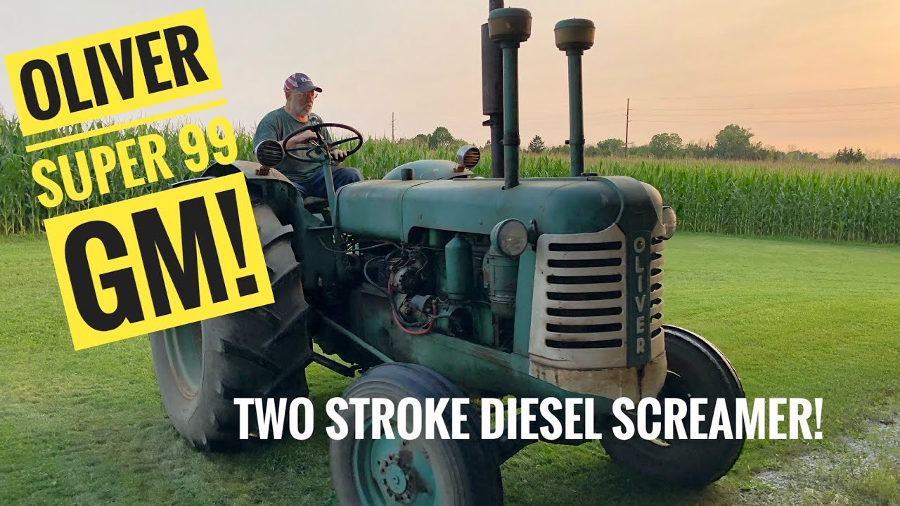 Taking Out The Oliver Super 99 GM! - YouTube