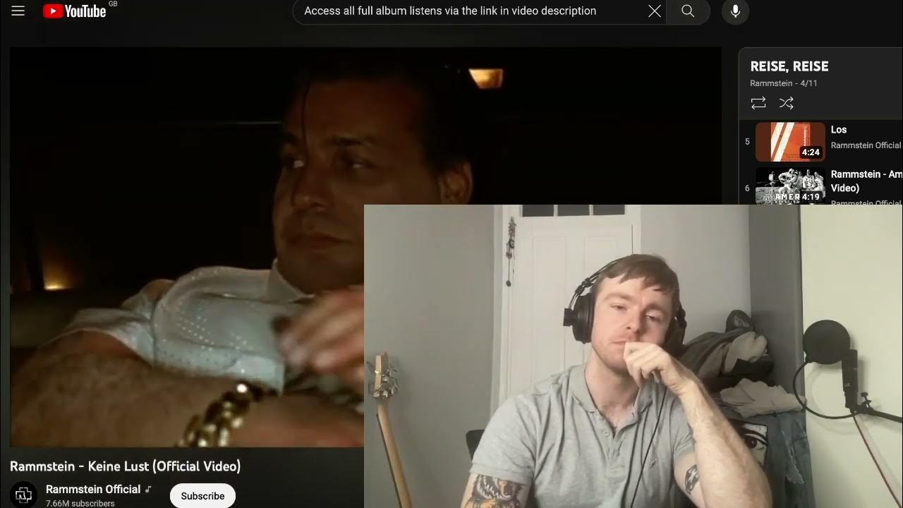 Rammstein Keine Lust Reaction And First Time Listen Youtube