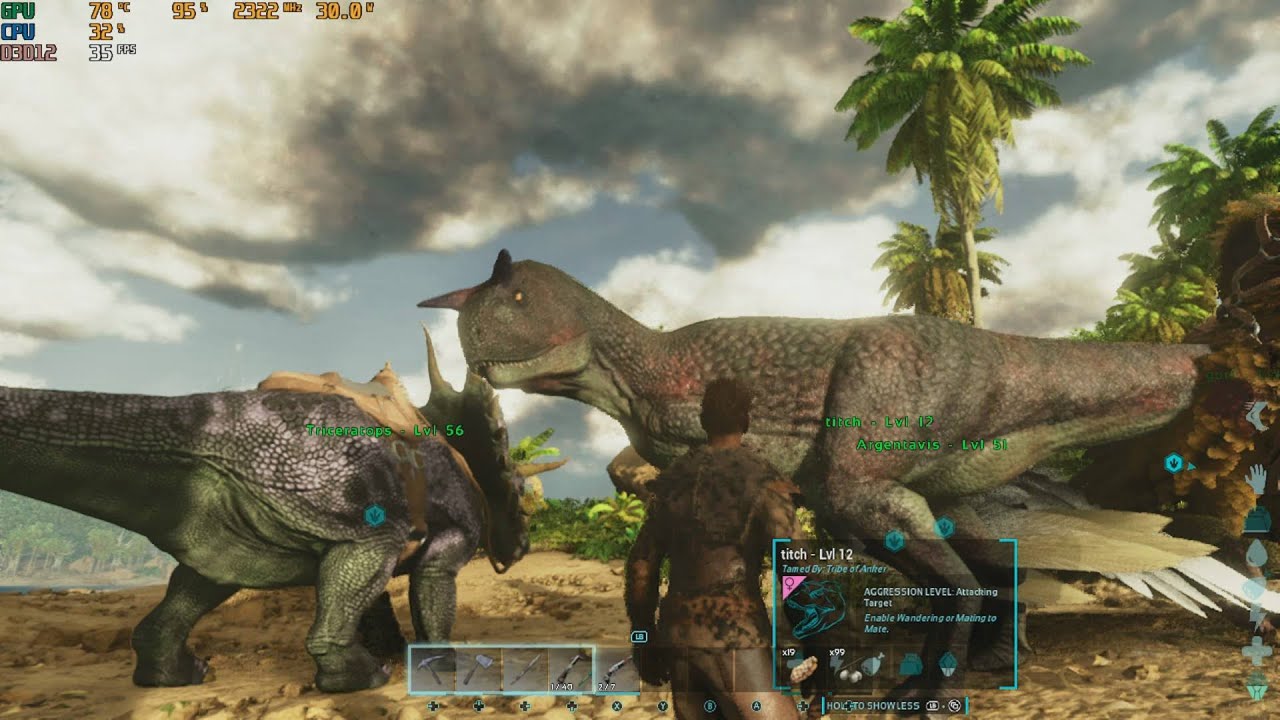 ARK Survival Ascended ROG Ally - YouTube