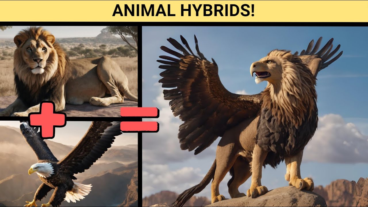 Ai-created Animal Hybrids That Will Blow Your Mind! - Part 76 - YouTube