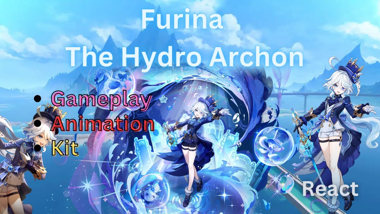 Furina Kit Gameplay Animation React Genshin Impact Romania - YouTube