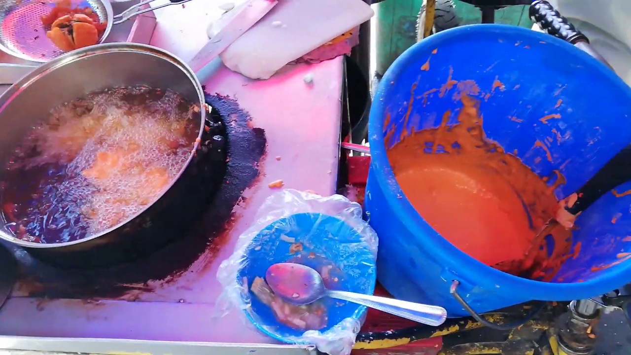 Kwek kwek penoy | fried duck egg | Philippine street food - YouTube