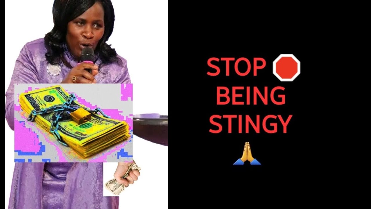 STOP BEING STINGY. You must be a giver to receive - YouTube