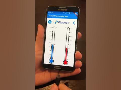 Hid Usb Thermometer with Flutter (Flutnet) and Device.Net (.NET) - YouTube