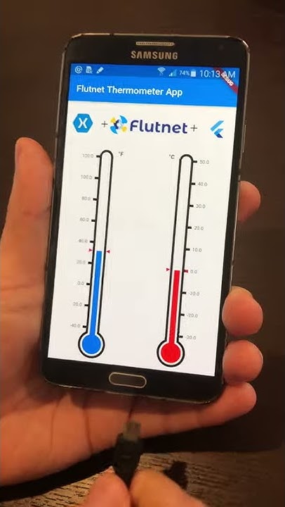 Hid Usb Thermometer with Flutter (Flutnet) and Device.Net (.NET) - YouTube