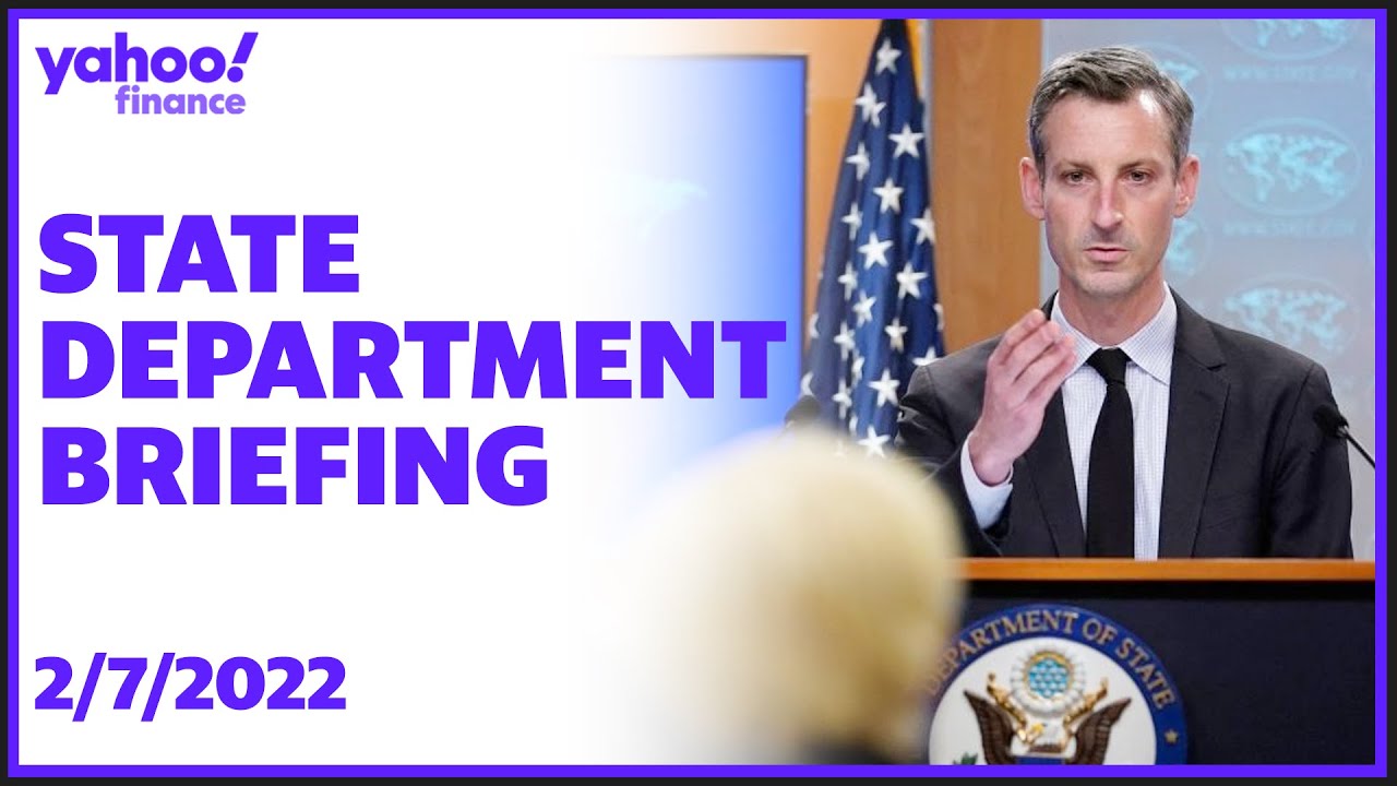 State Department Spokesperson Ned Price holds briefing - YouTube