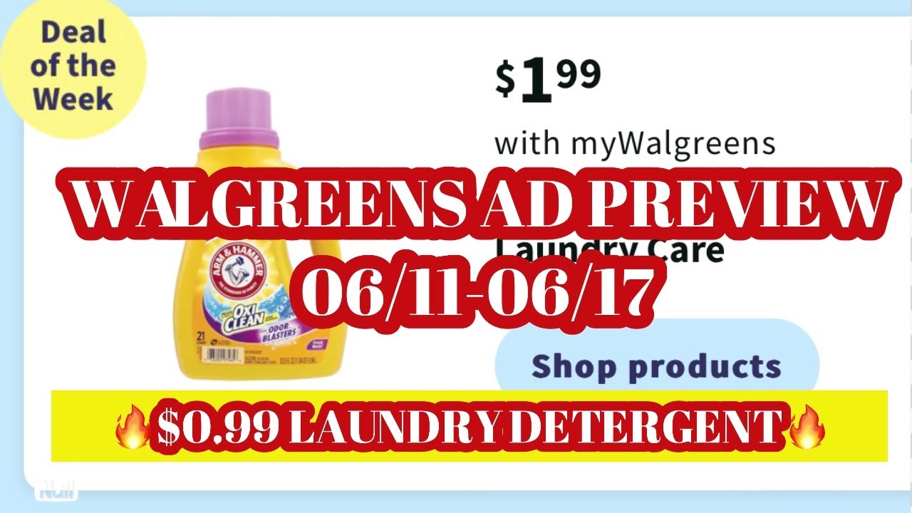 Walgreens AD Preview 06/11-06/17 - YouTube